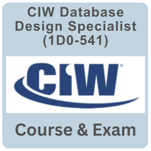 CIW Database Design Specialist Online Training with Live Labs and Exam